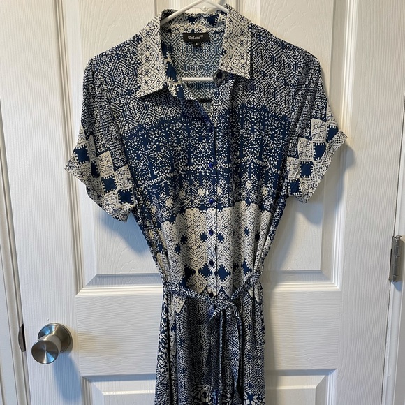 Tolani | Dresses | Small Tolani Amanda Dress In Navy | Poshmark